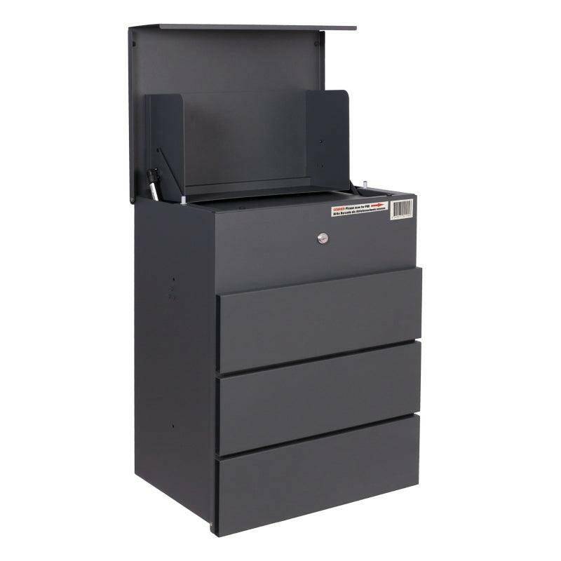 Phoenix PB1331AAK Parcel Box, Weatherproof, Grey, Key Lock – Safe Place ...