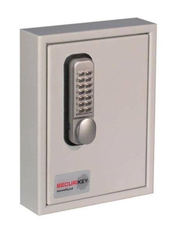 Securikey Key Vault, 30 Keys, Choice of Four Locks – Safe Place Solutions
